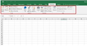 Excel không có Developer, đừng lo vì đã có cách